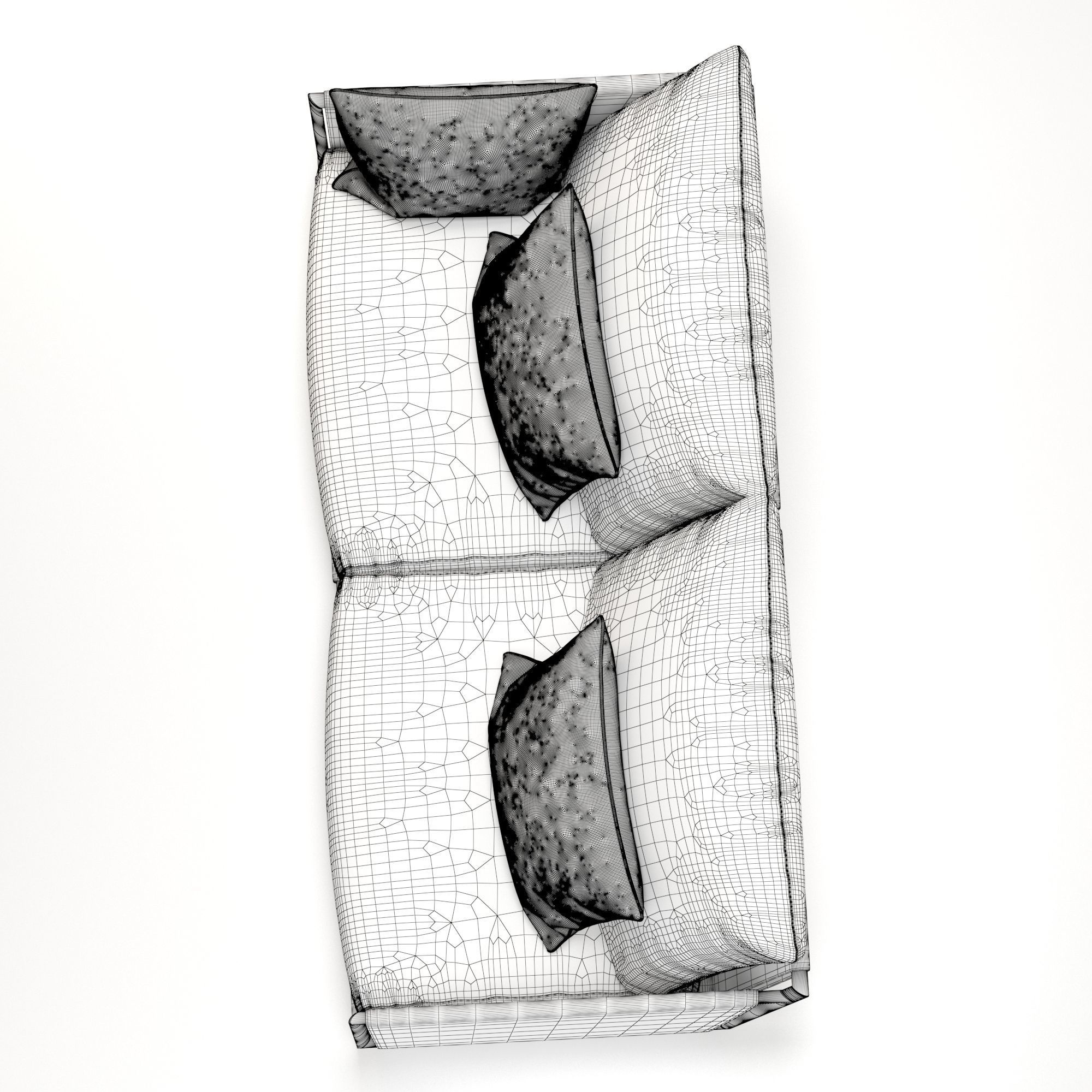 Adam Giorgetti Sofa 3d Model Cgtrader