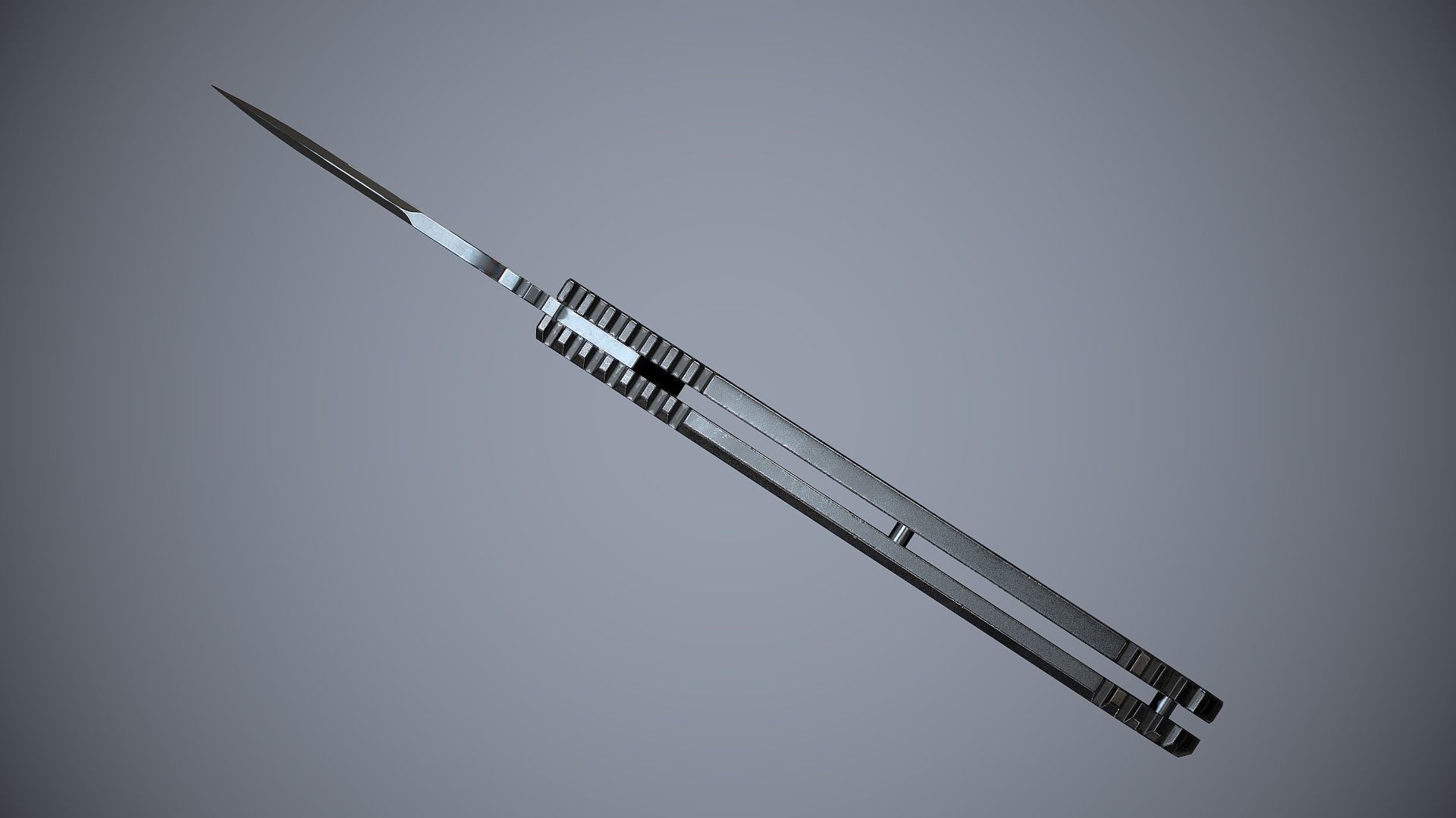 3D model Knife High Tech 5 VR / AR / low-poly | CGTrader