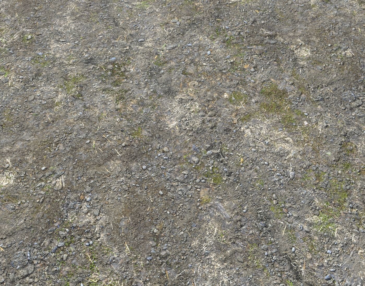 Dirty terrain 3 seamless PBR Texture | CGTrader