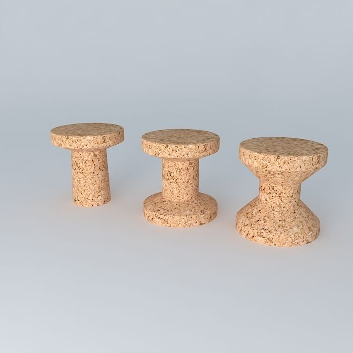 Cork Family free 3D model | CGTrader