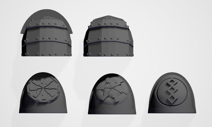Tempest Knights - Troops Kit free 3D model 3D printable | CGTrader