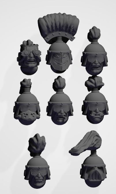 Tempest Knights - Troops Kit free 3D model 3D printable | CGTrader