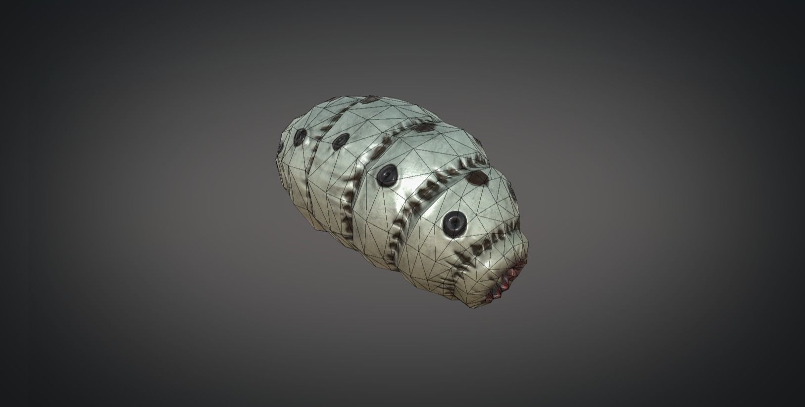 3D model Disgusting Maggot VR / AR / low-poly rigged animated | CGTrader