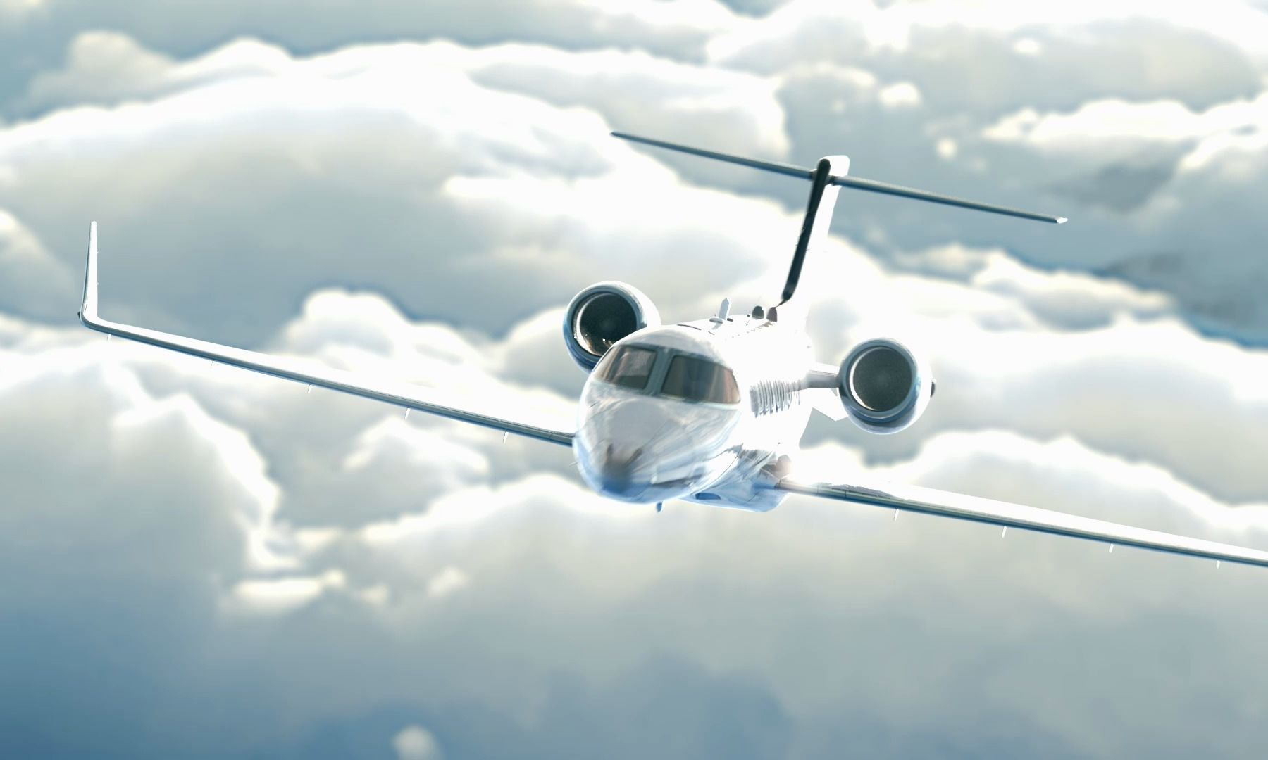 Lear Jet 45 3D model rigged | CGTrader