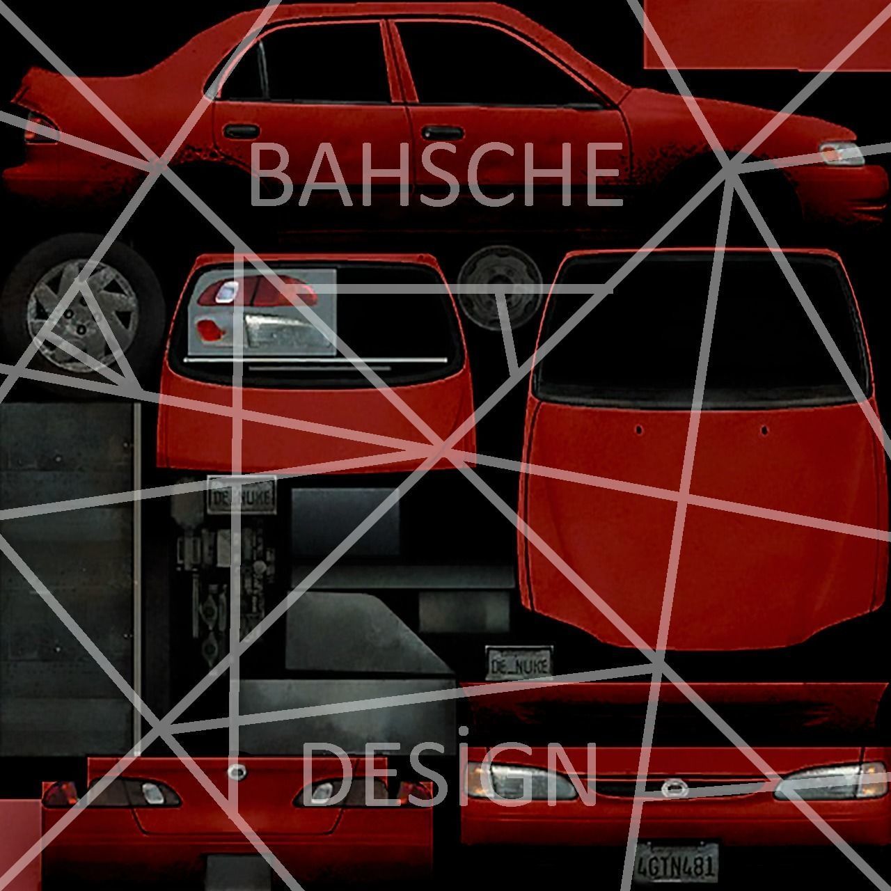 3D Sedan Car Texture | CGTrader