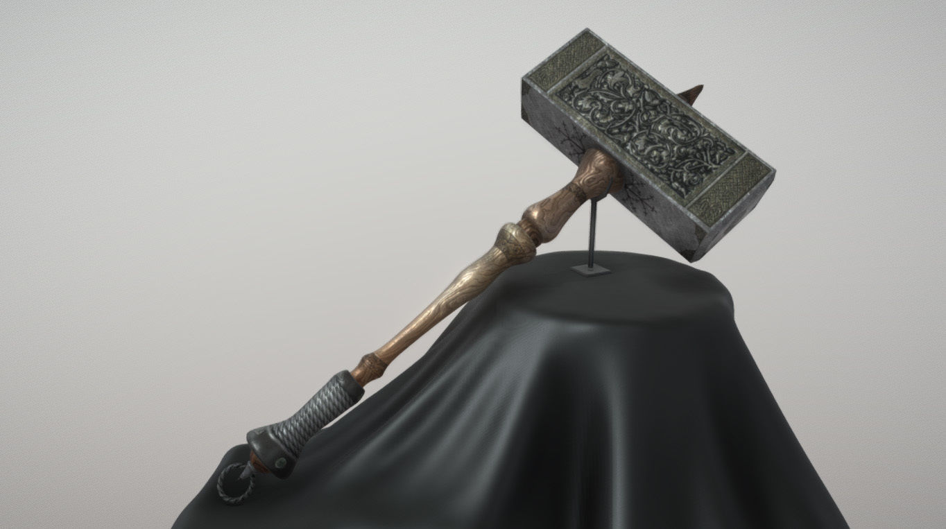 Hammer of Hephaestus 3D model | CGTrader