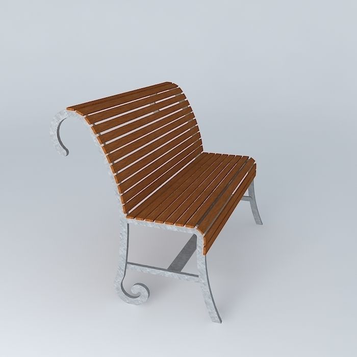 Park Bench Park Bench 1 3D model | CGTrader
