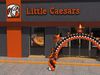 Little Caesars restaurant with Balloons Arch 3D model | CGTrader