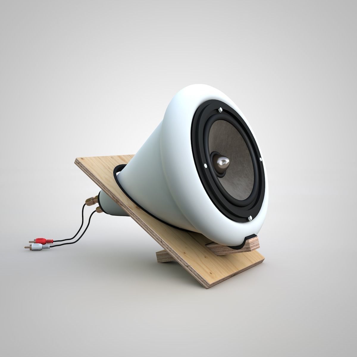 Audio speakers 3D model animated | CGTrader