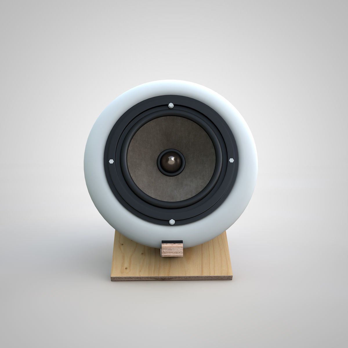 Audio speakers 3D model animated | CGTrader