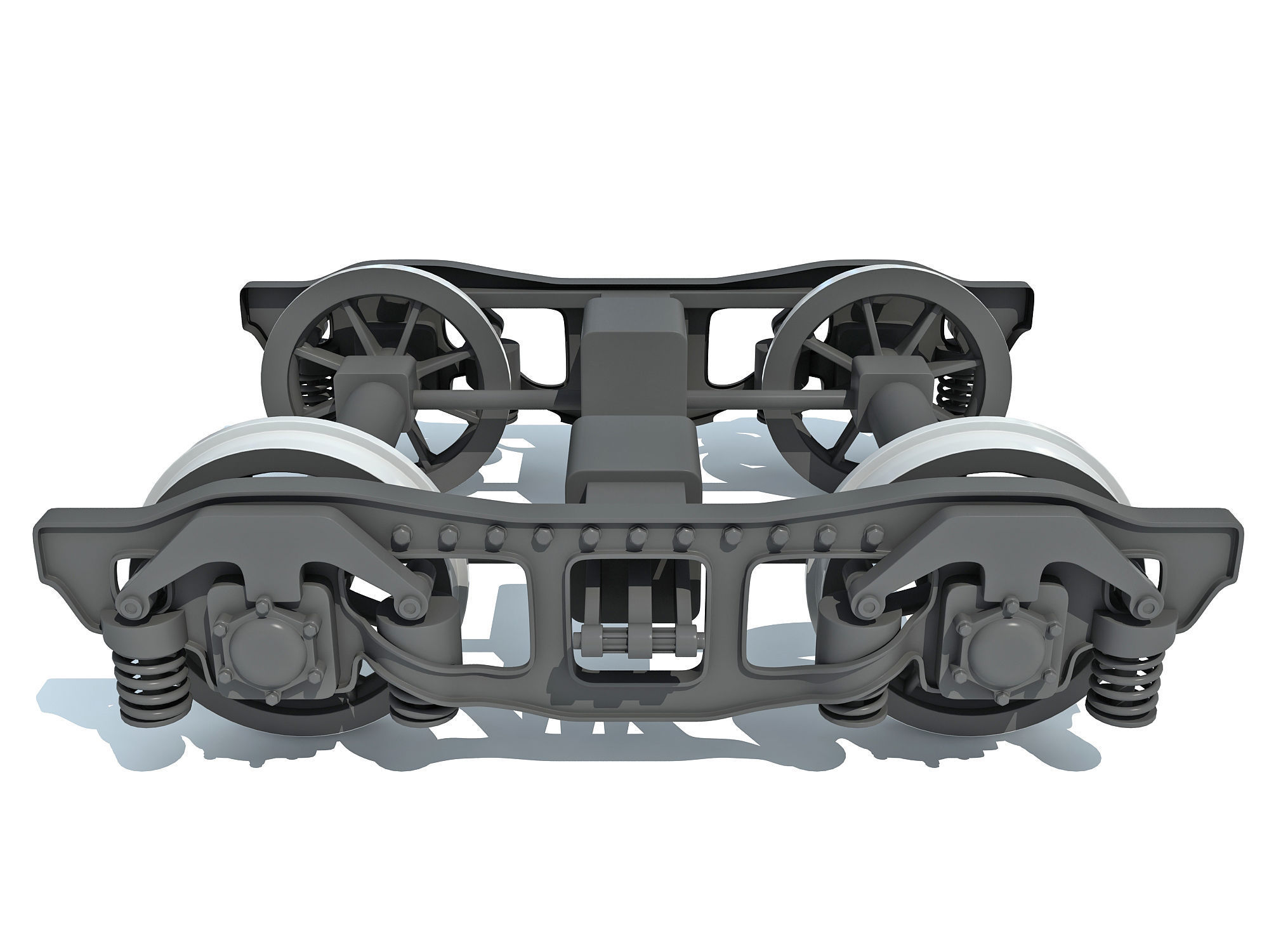 Train Wheels 3D model | CGTrader