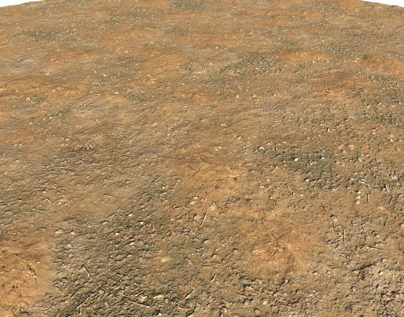 Arid desert terrain seamless 4 PBR Texture | CGTrader