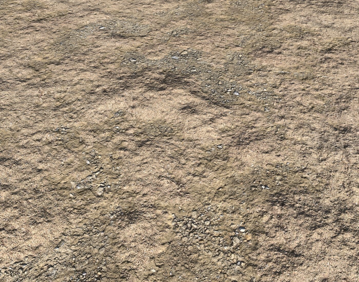 Arid desert terrain seamless 7 PBR Texture | CGTrader