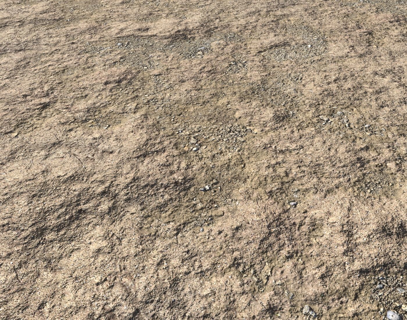 Arid desert terrain seamless 7 PBR Texture | CGTrader