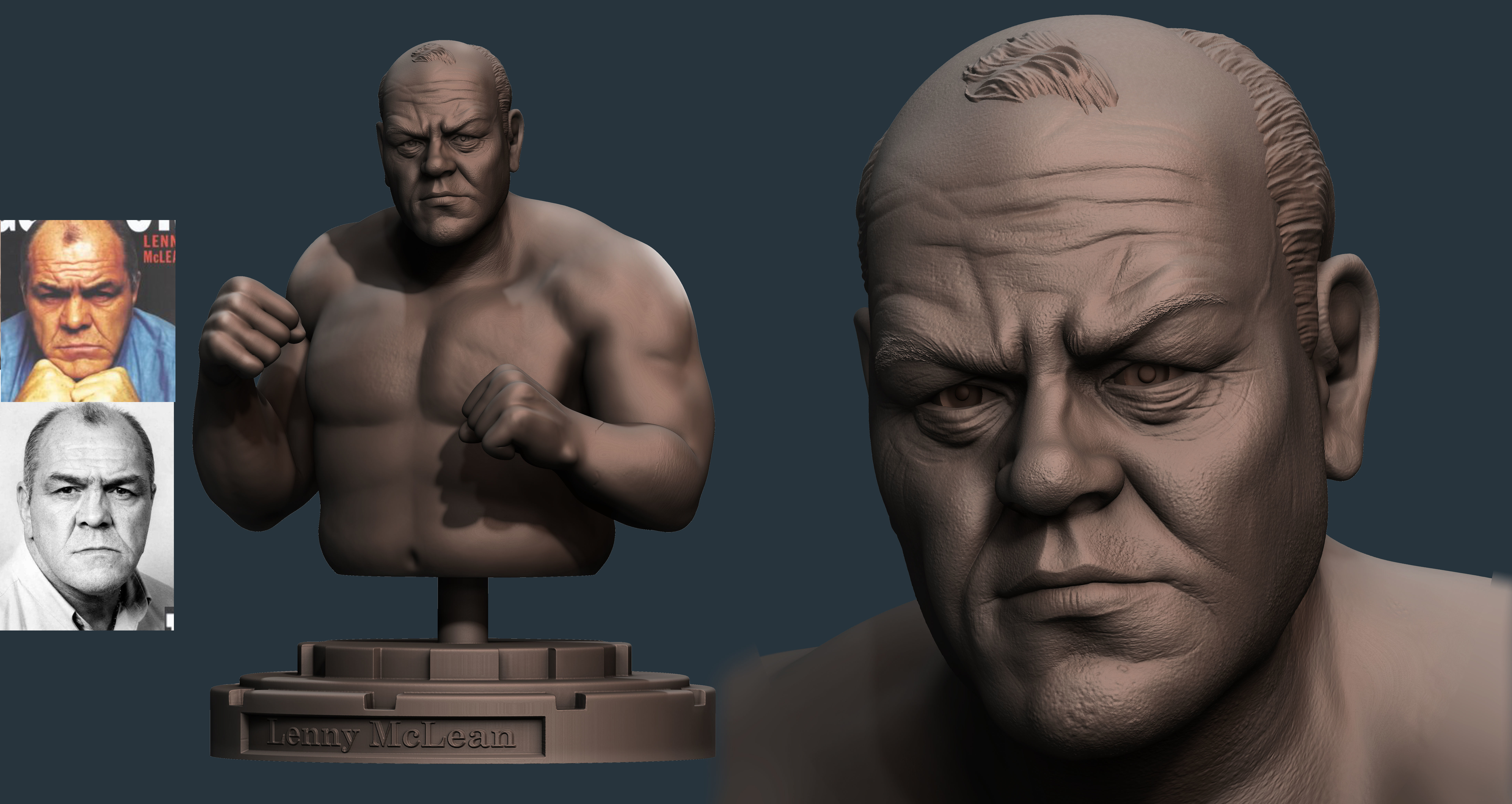 Lenny Mclan 3D model 3D printable | CGTrader