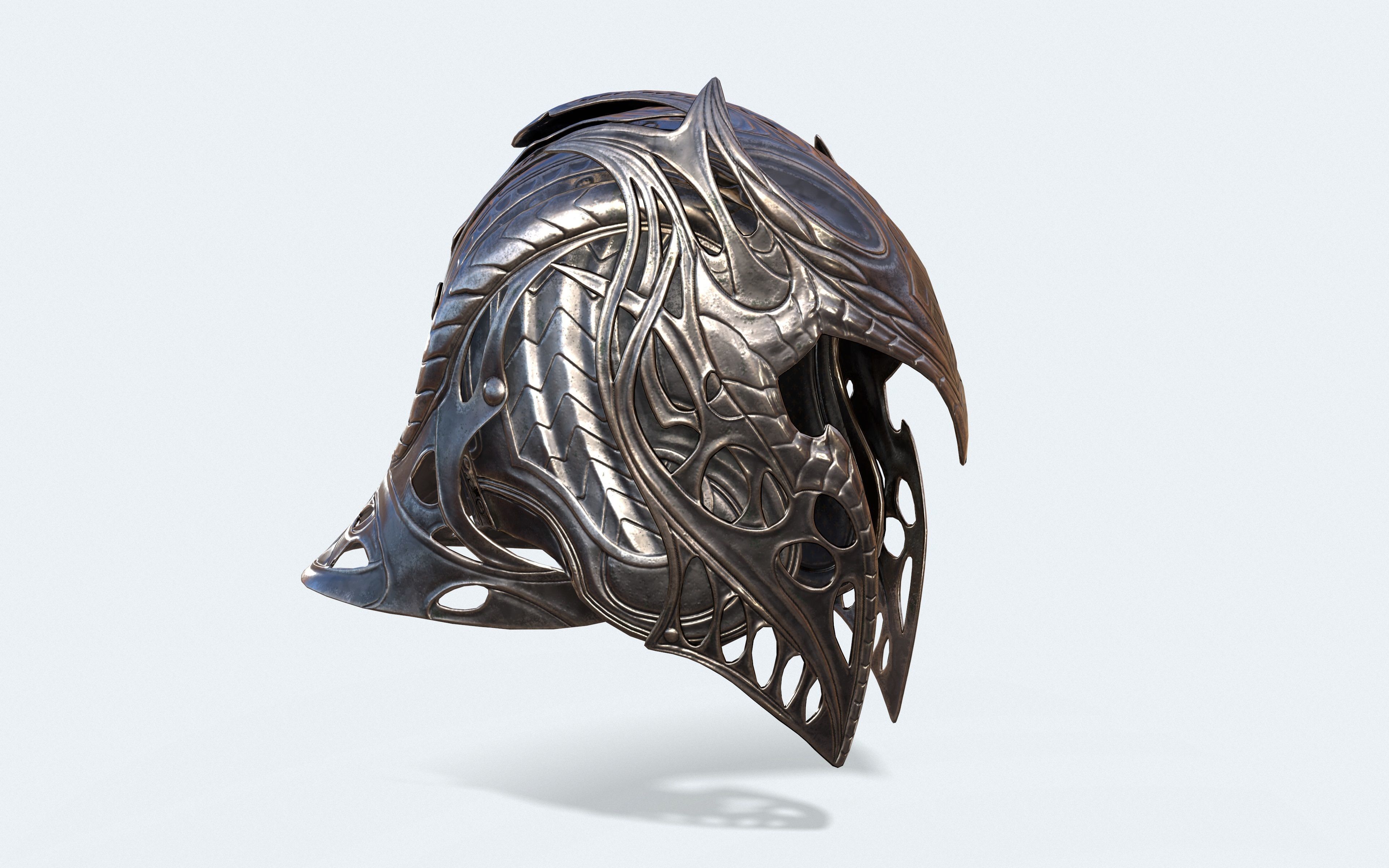3D model Krypton Helmet VR / AR / low-poly | CGTrader