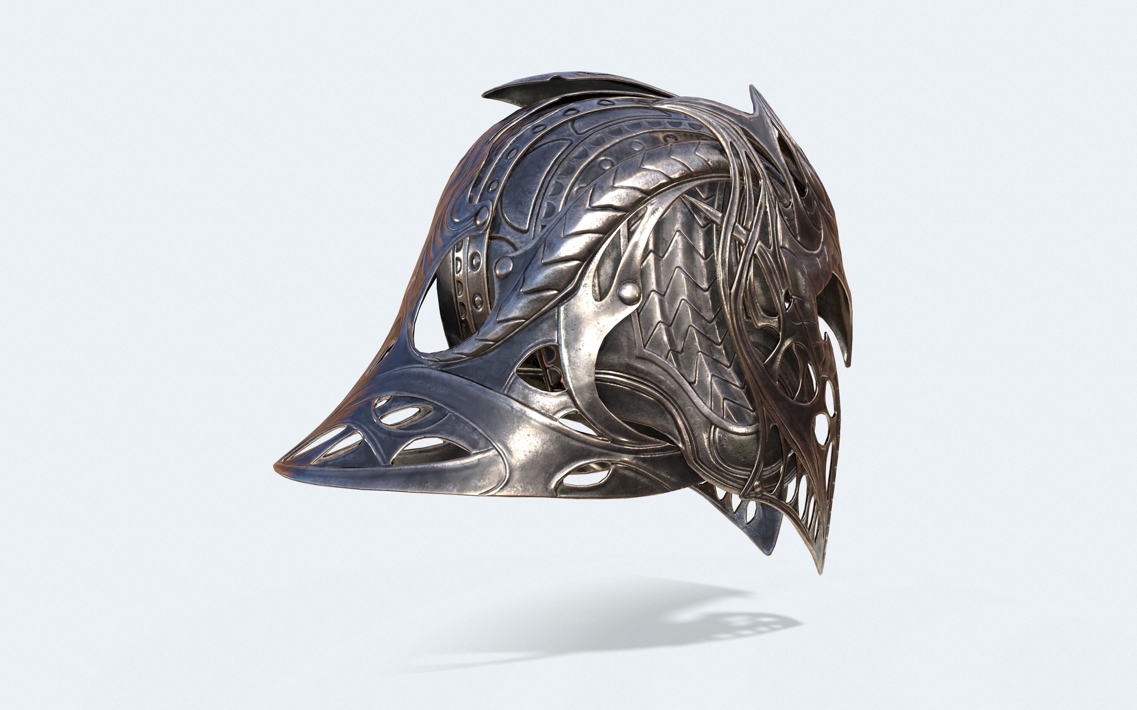 3D model Krypton Helmet VR / AR / low-poly | CGTrader