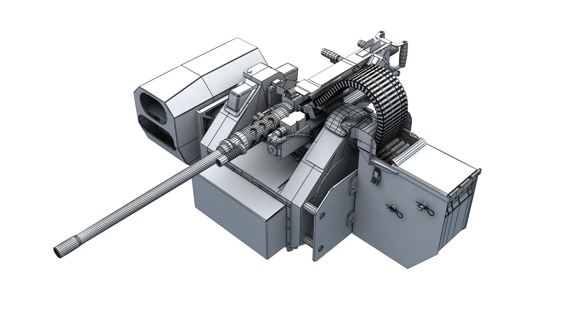 3D model Remote Controlled Weapon Station RCWS VR / AR / low-poly ...