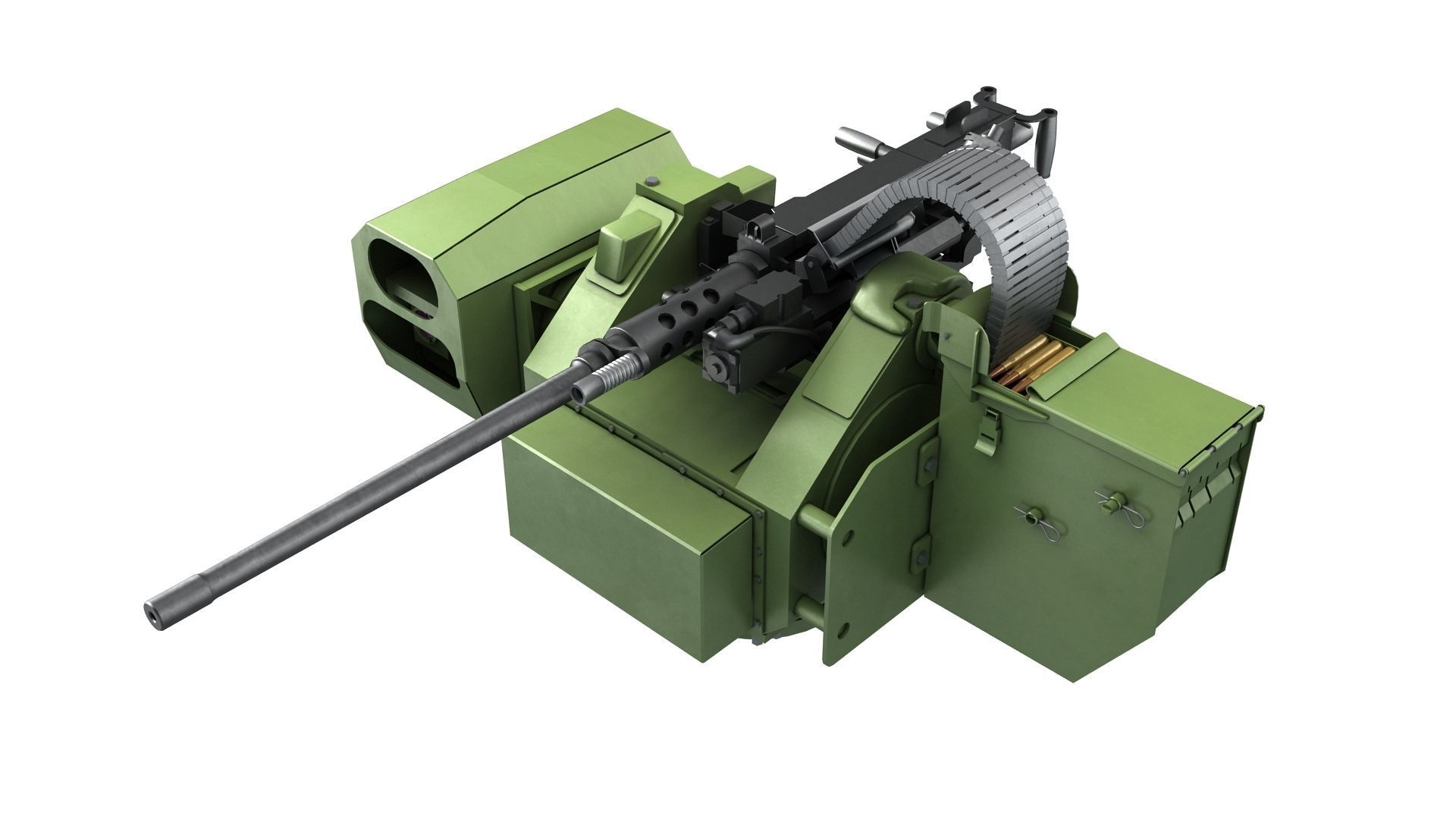 3D model Remote Controlled Weapon Station RCWS VR / AR / low-poly ...