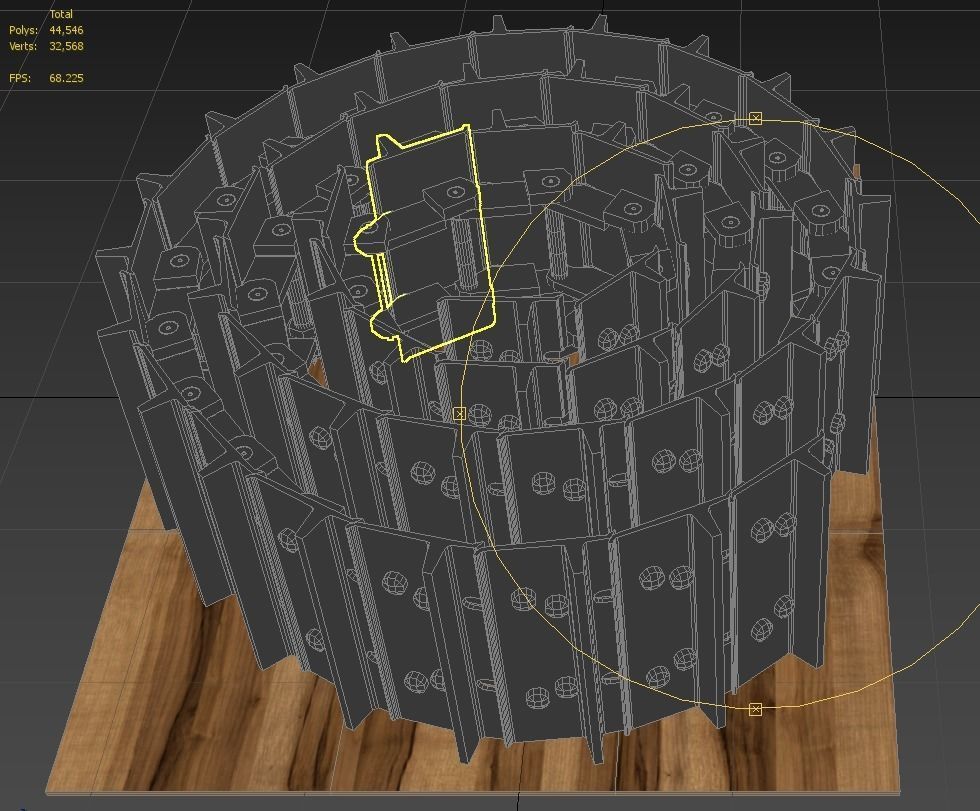 Track Wheel 3D model | CGTrader