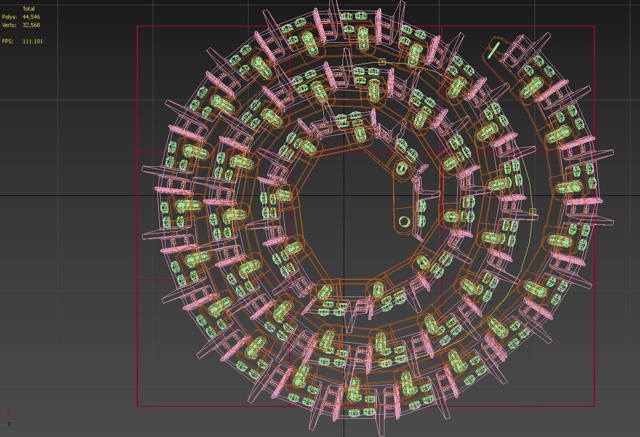 Track Wheel 3D model | CGTrader