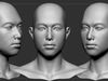 Man Head Base mesh 3D model | CGTrader