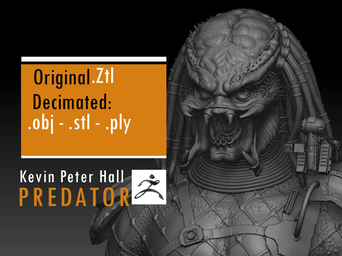 Kevin Peter Hall - Predator 3D model 3D printable | CGTrader
