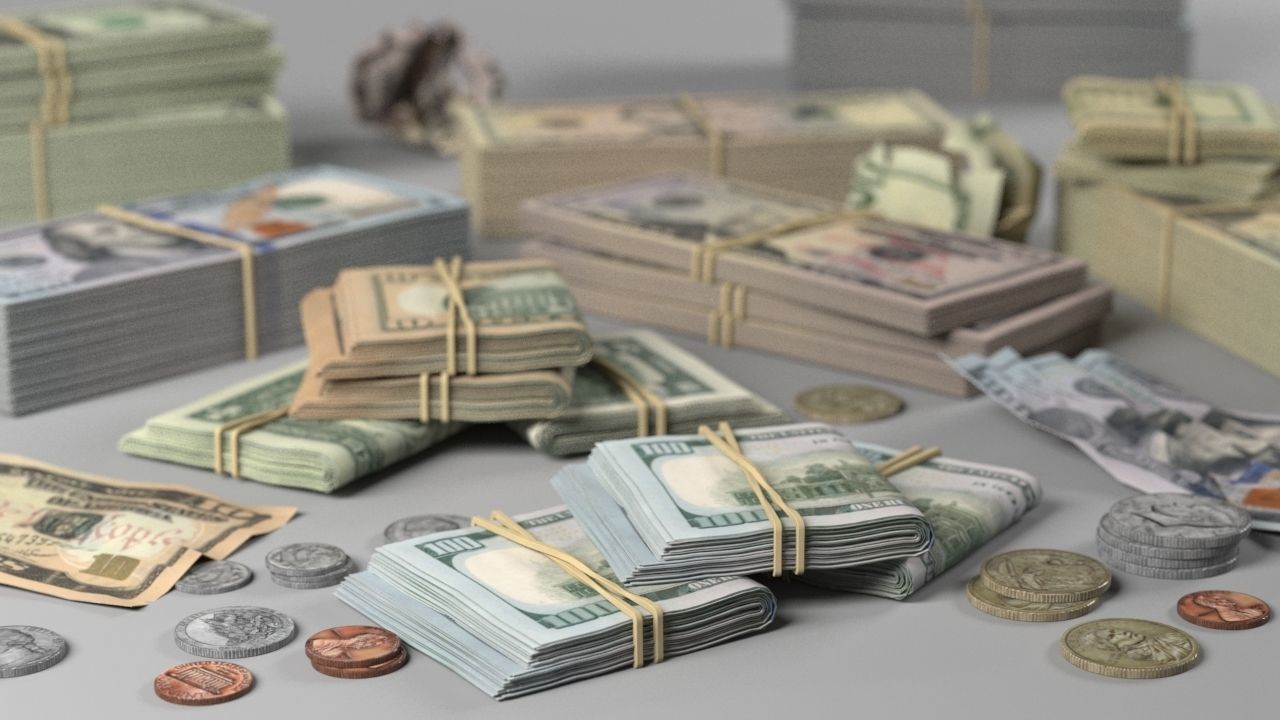 3D model American Dollar USD Currency Pack VR / AR / low-poly | CGTrader
