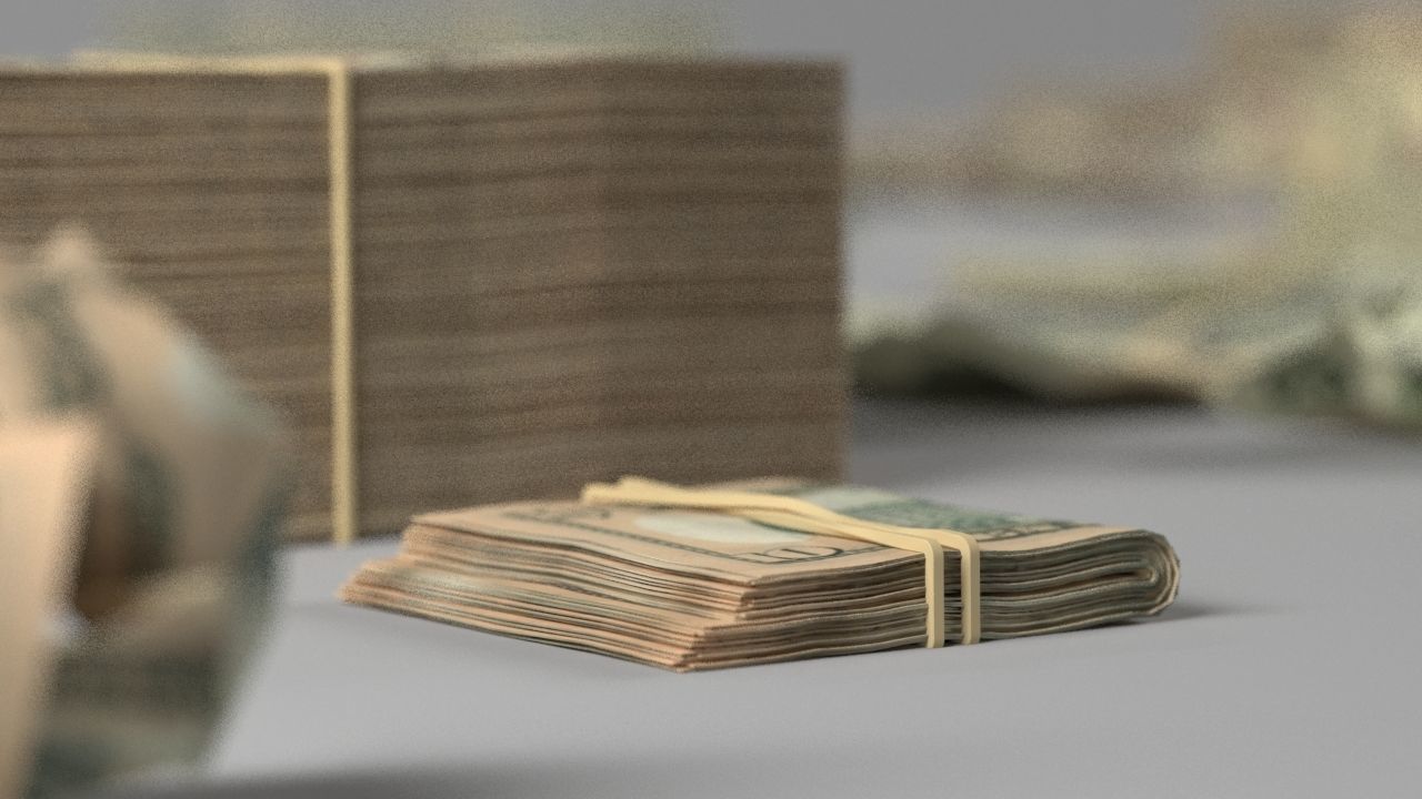 3D model American Dollar USD Currency Pack VR / AR / low-poly | CGTrader