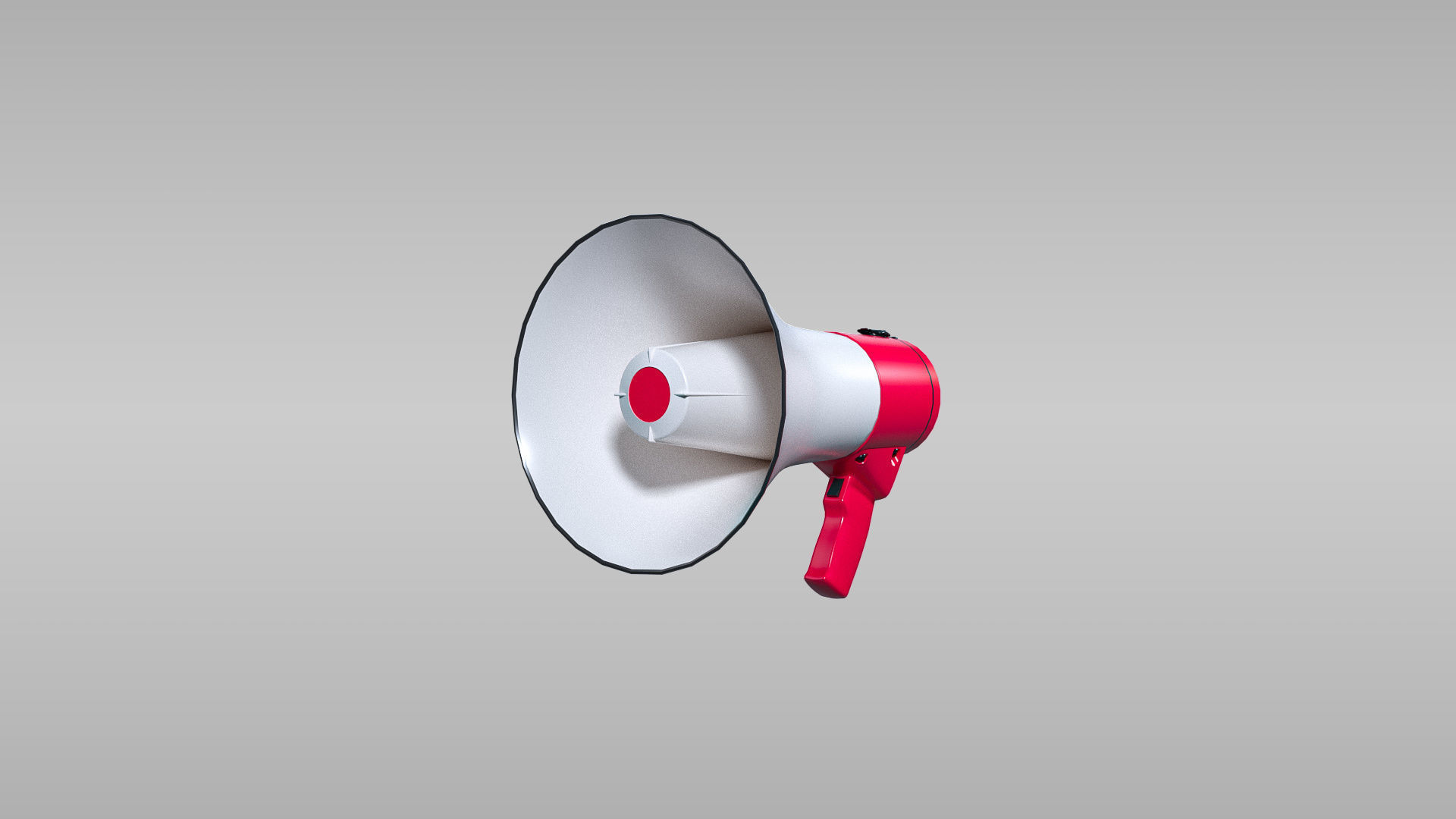 Megaphone 3D model | CGTrader