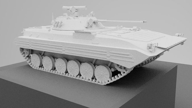 BMP - 2 tank 3D model | CGTrader