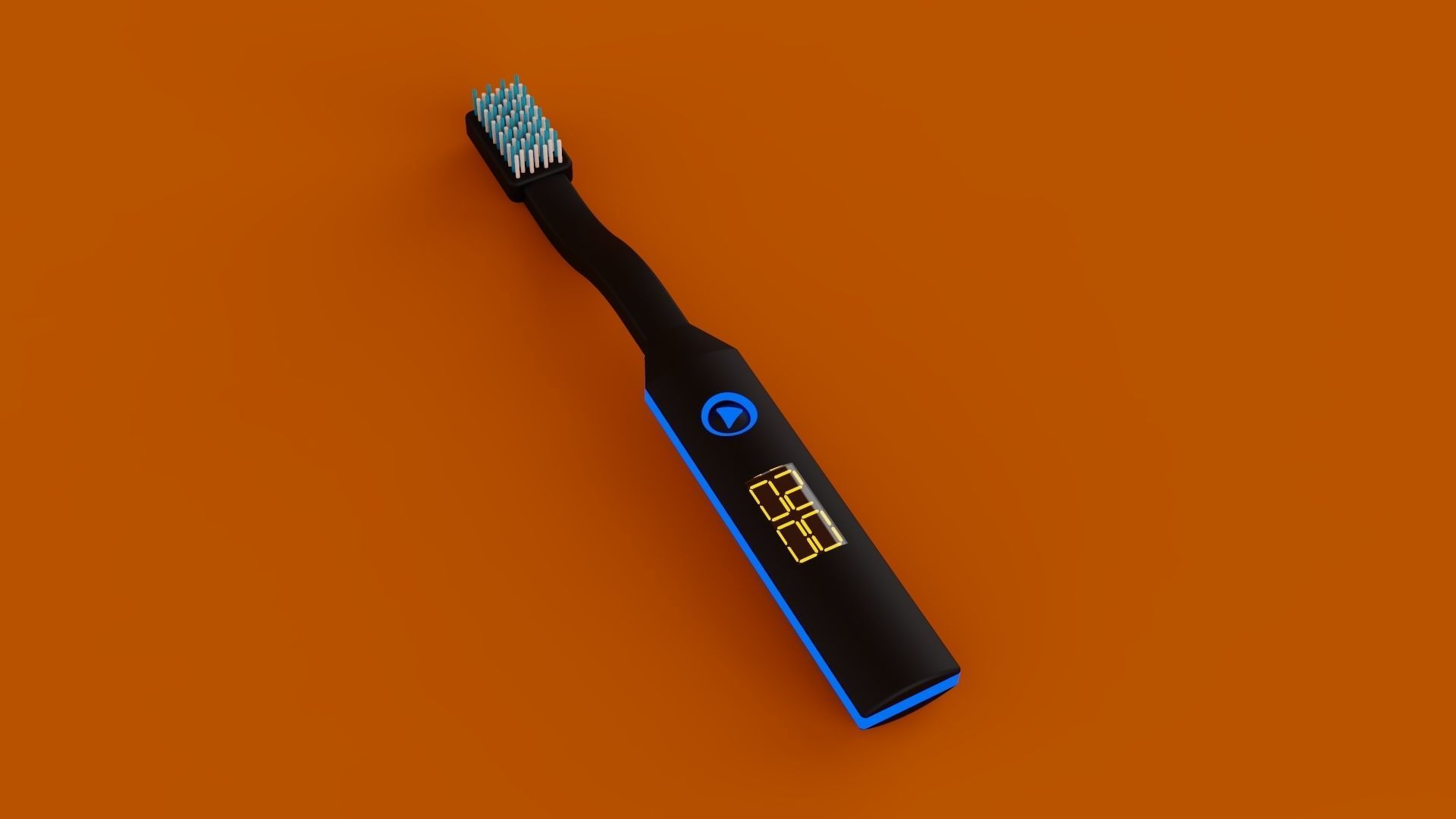 Toothbrush With Display 3D model | CGTrader