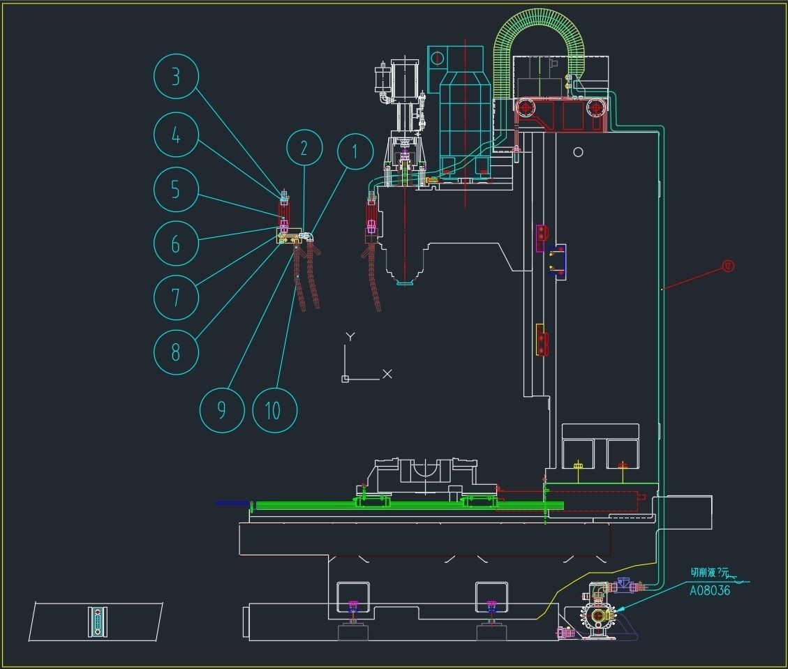 CNC Vertical Machining Center VMC-800 3D model | CGTrader