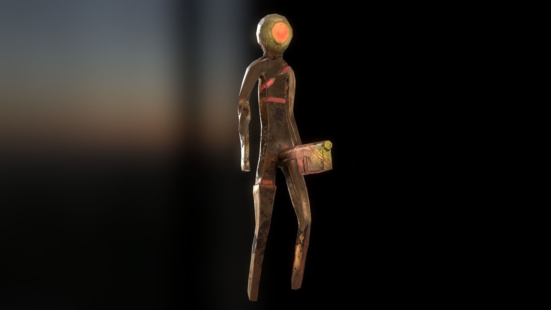 Humanoid Key free VR / AR / low-poly 3D model animated rigged | CGTrader