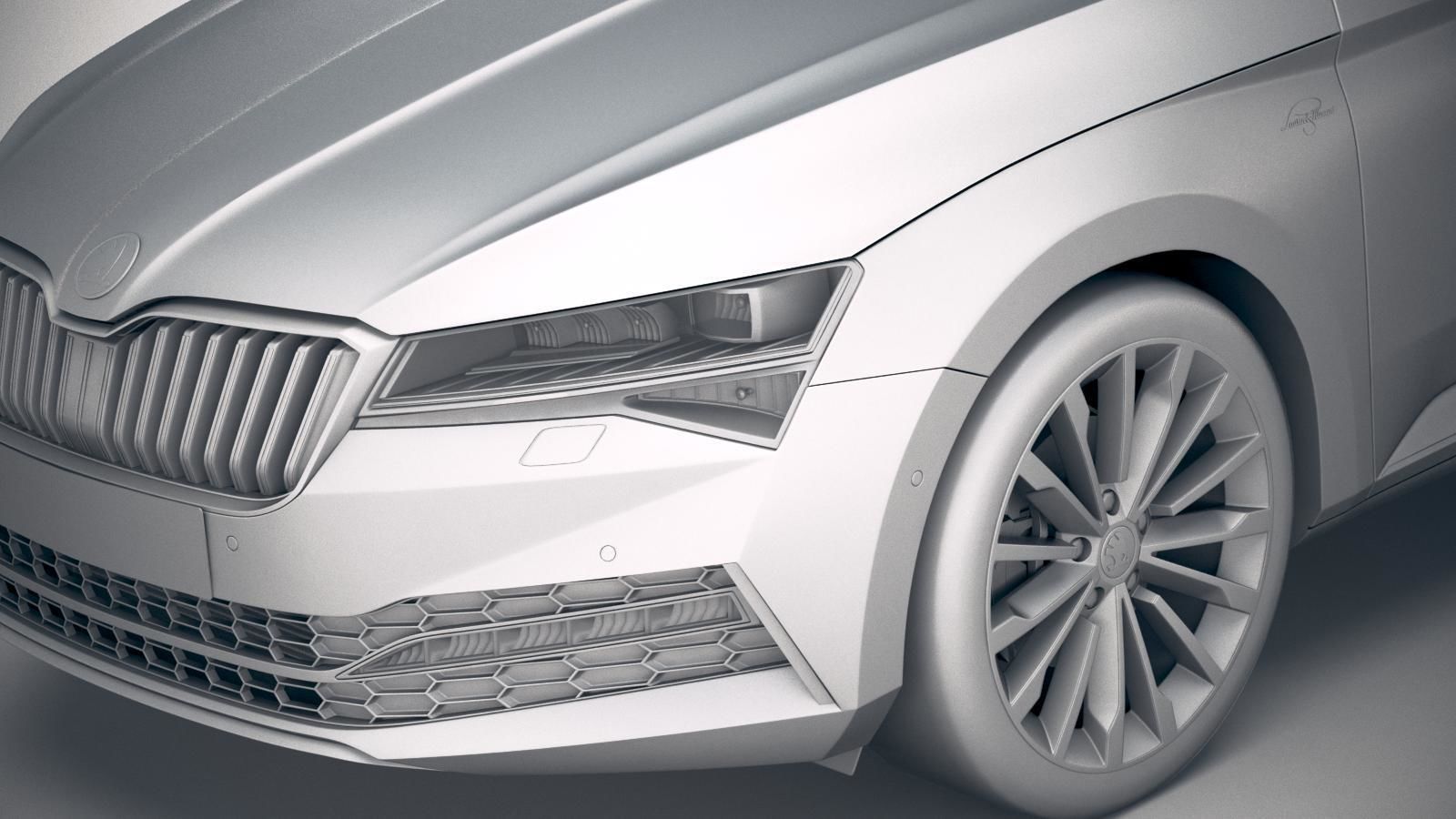 Skoda Superb 2020 3D model | CGTrader