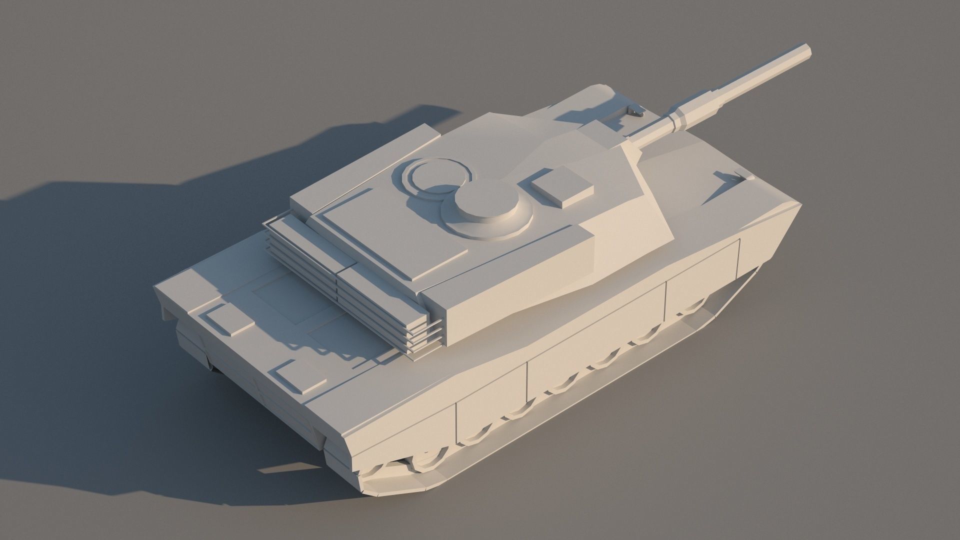 3D model m1 abrams tank usa VR / AR / low-poly | CGTrader