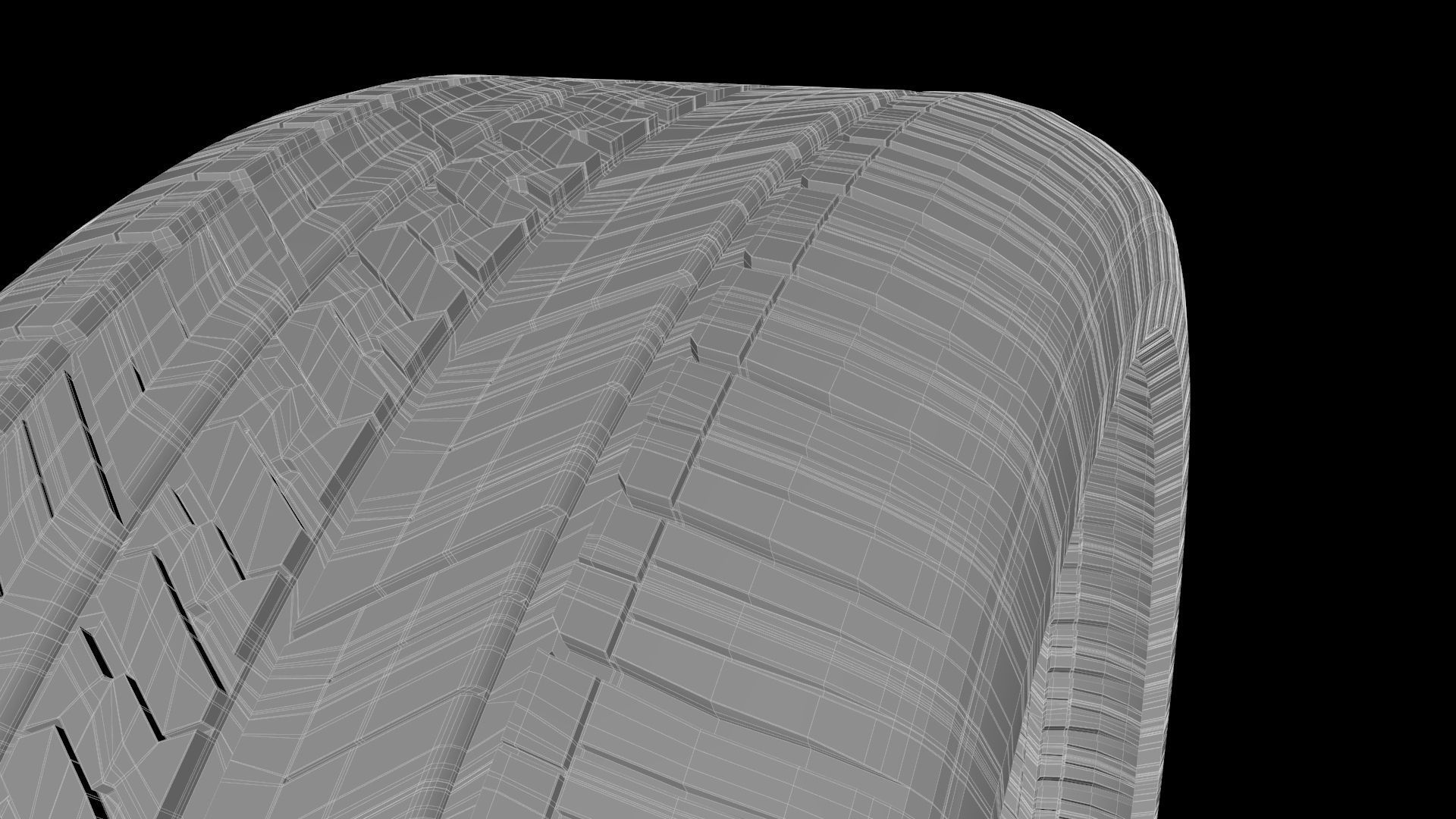 Tire - High-detail tire patern 3D model | CGTrader