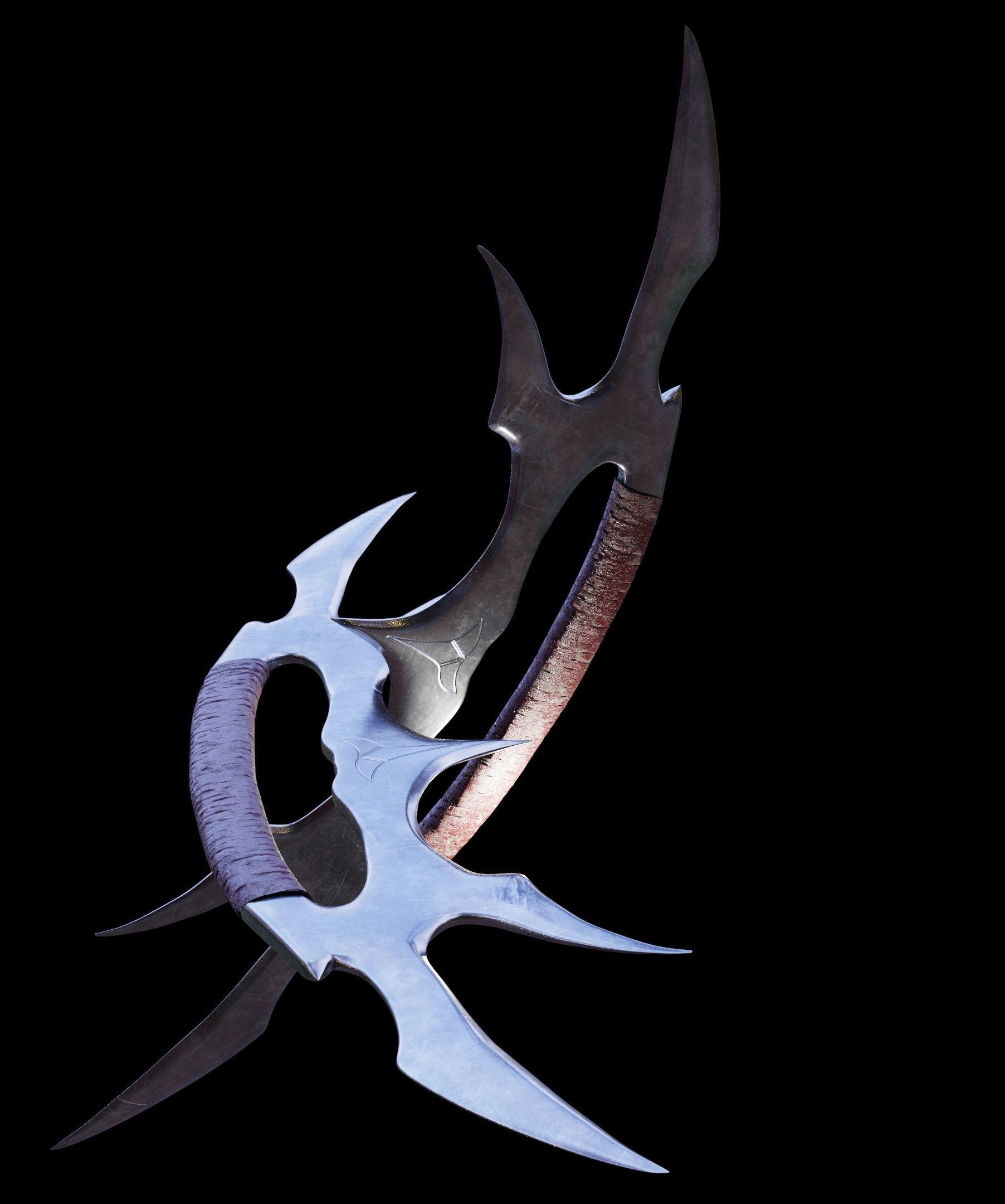 Klingon Bat leth - The Sword of Kahless 3D model | CGTrader