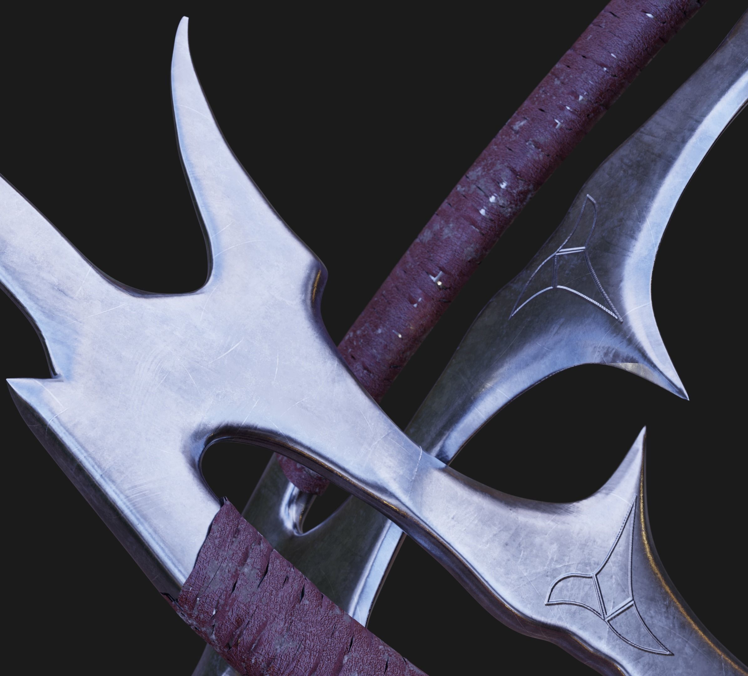 Klingon Bat leth - The Sword of Kahless 3D model | CGTrader