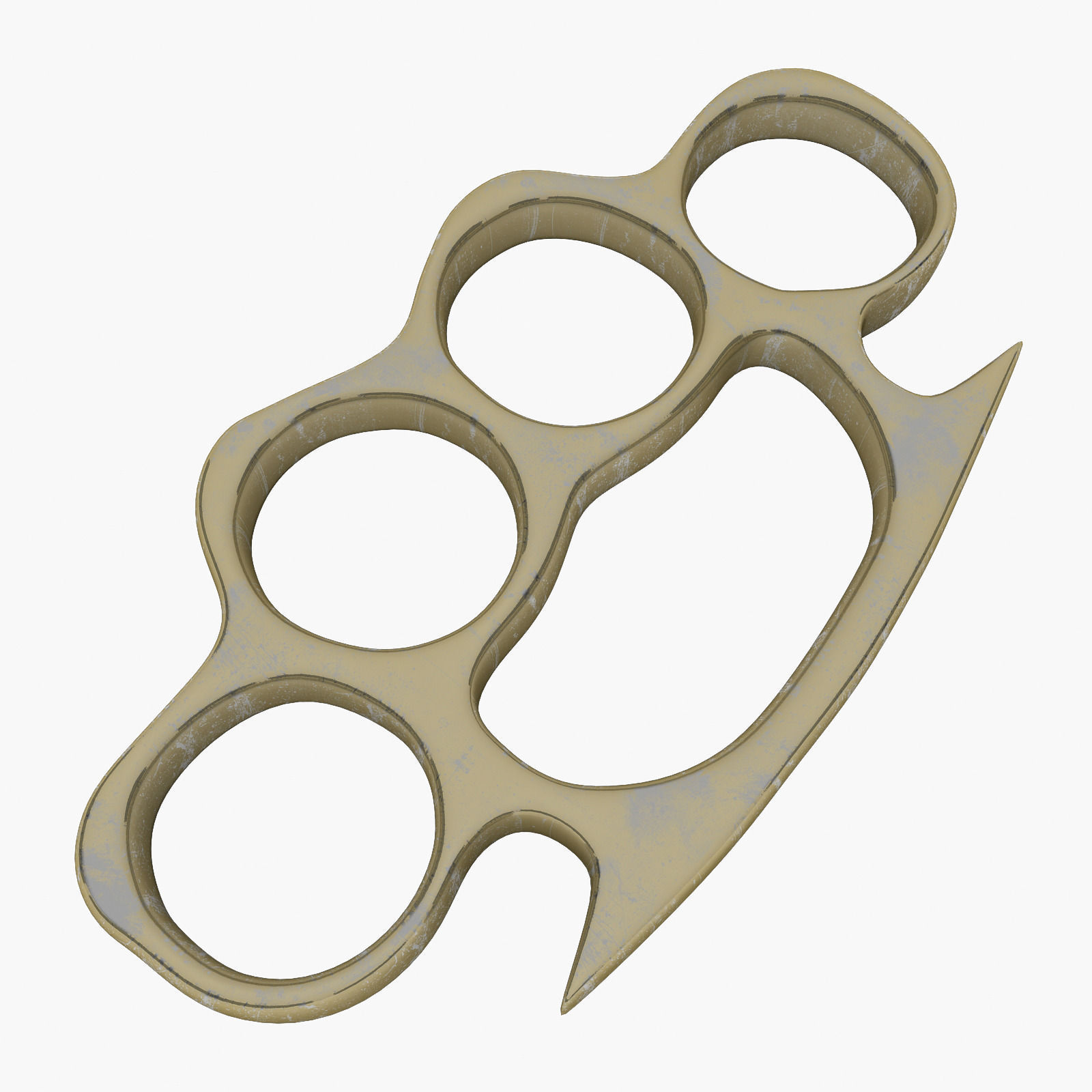 Knuckle Dusters high and low poly free VR / AR / low-poly 3D model ...