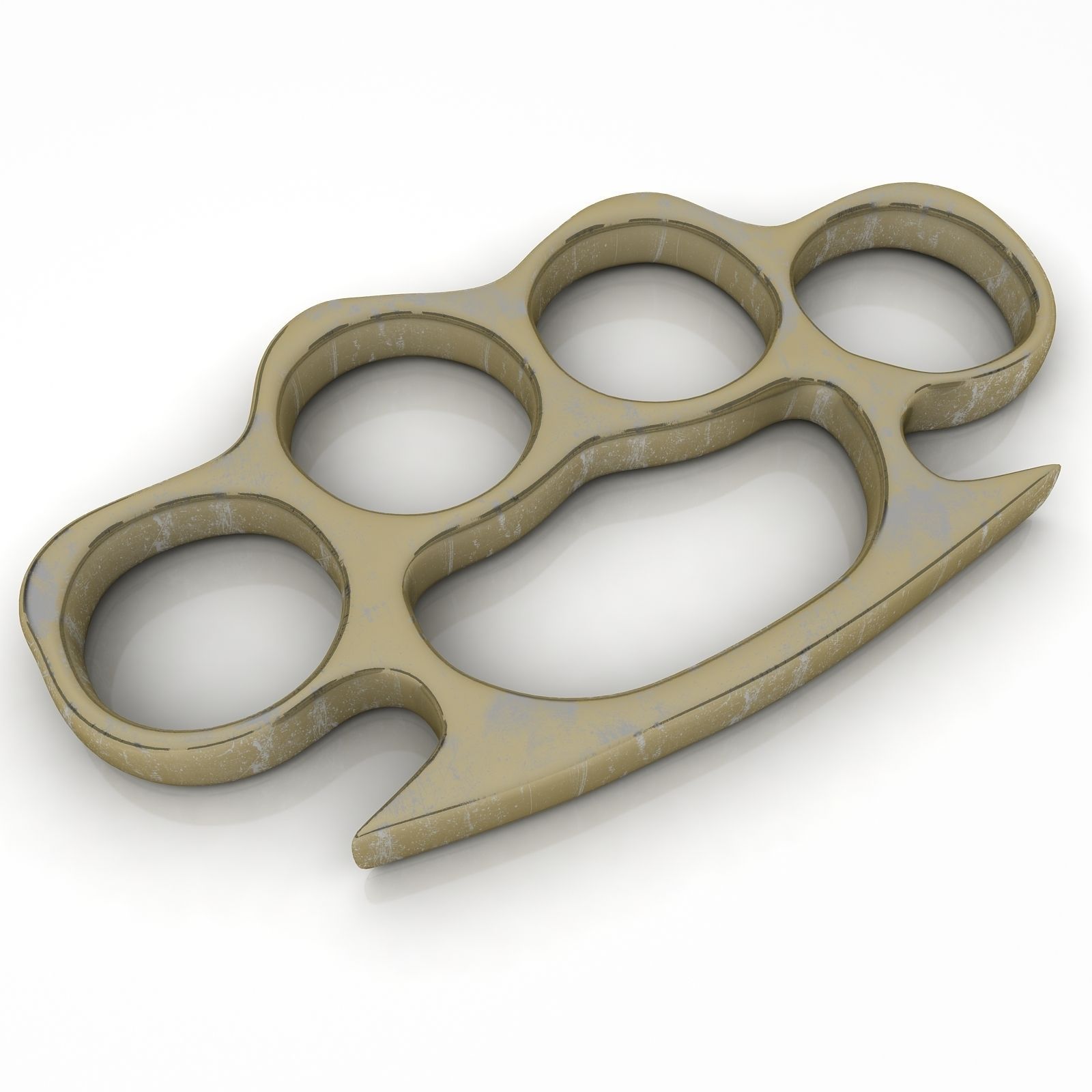 Knuckle Dusters high and low poly free VR / AR / low-poly 3D model ...