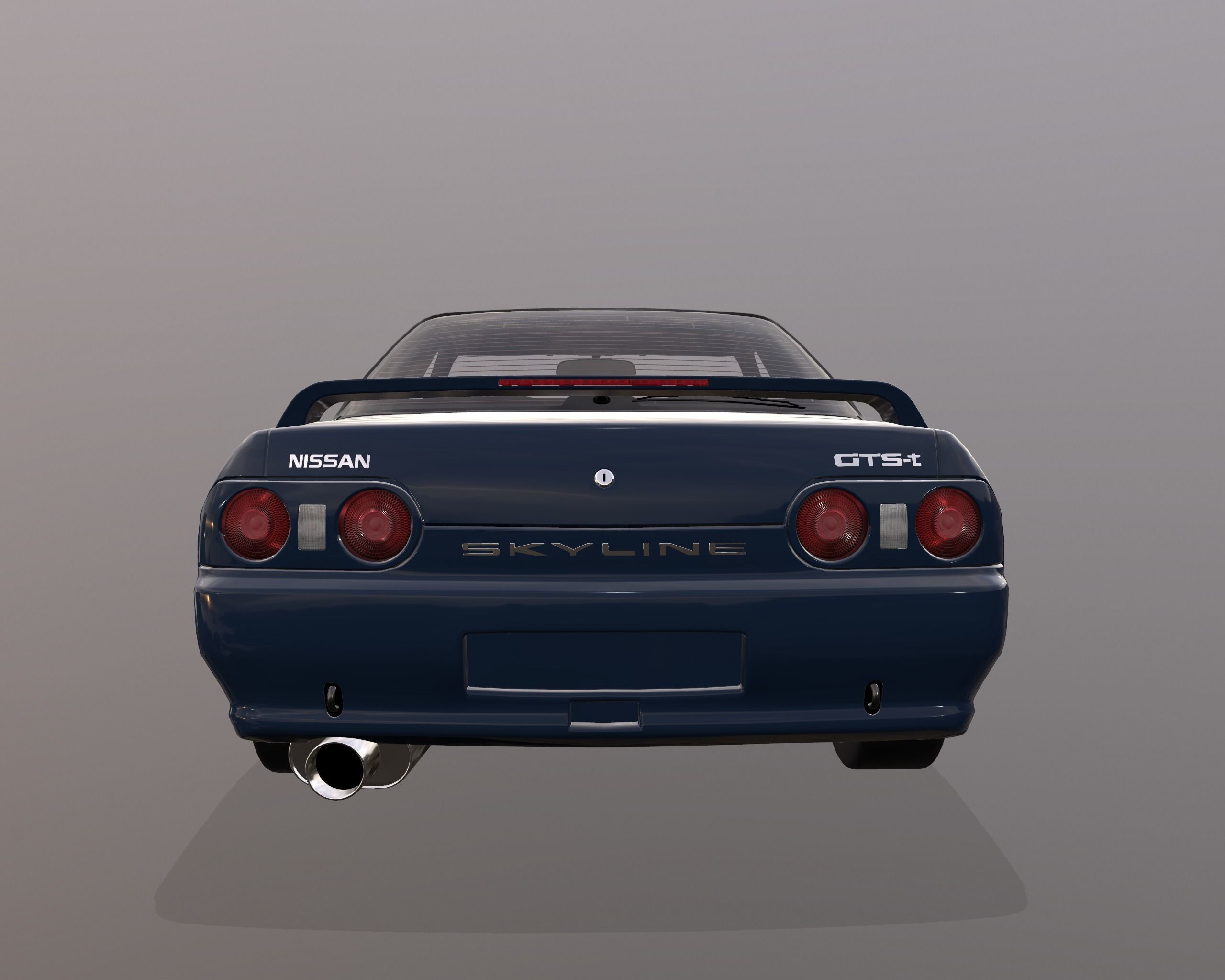 3D model Nissan Skyline R32 GTS-t VR / AR / low-poly | CGTrader