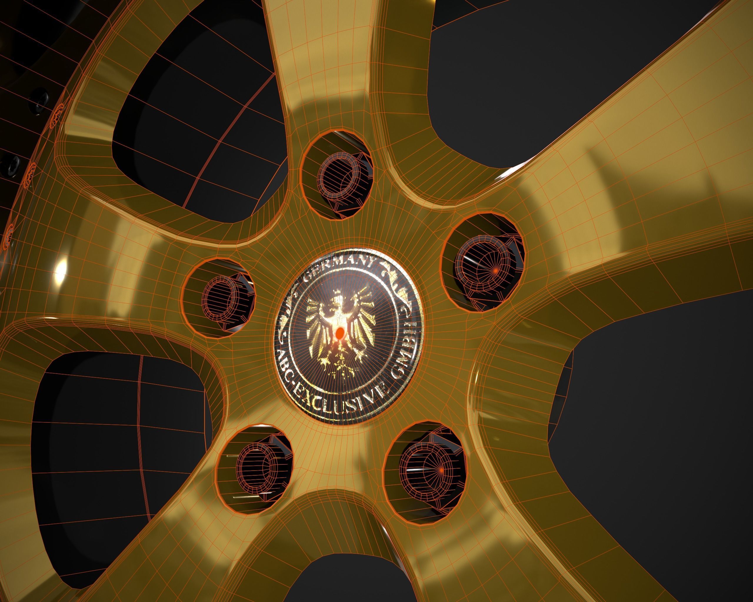 3D model Enkei ABC rim VR / AR / low-poly | CGTrader