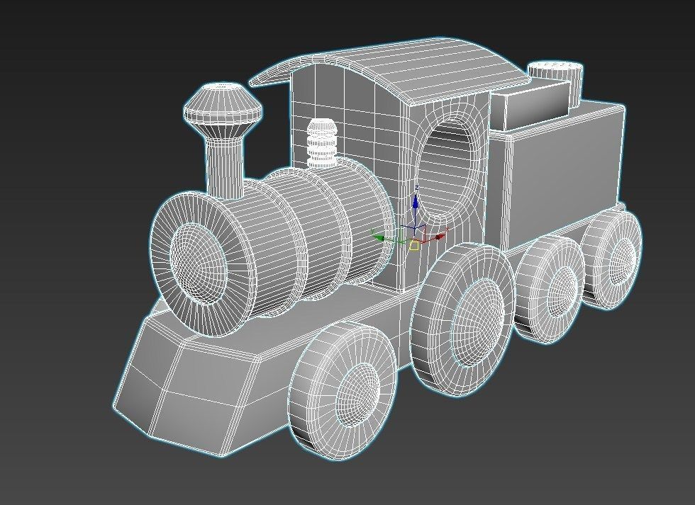 Steam trains 3D model | CGTrader