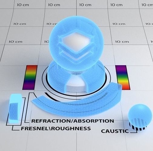 Texture Hologram Shader VR / AR / low-poly | CGTrader