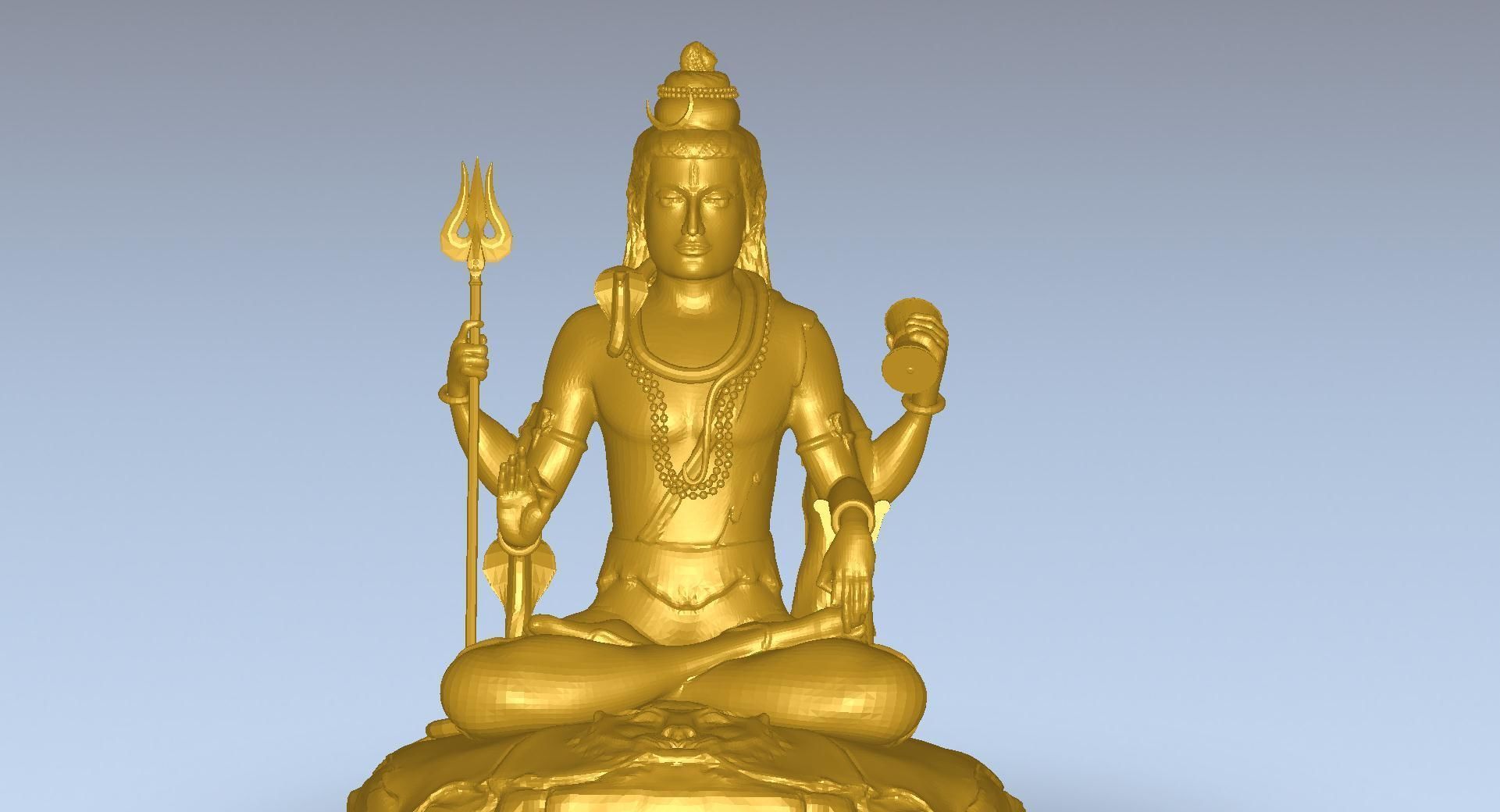 GOD SHIVA MODEL 3D model | CGTrader
