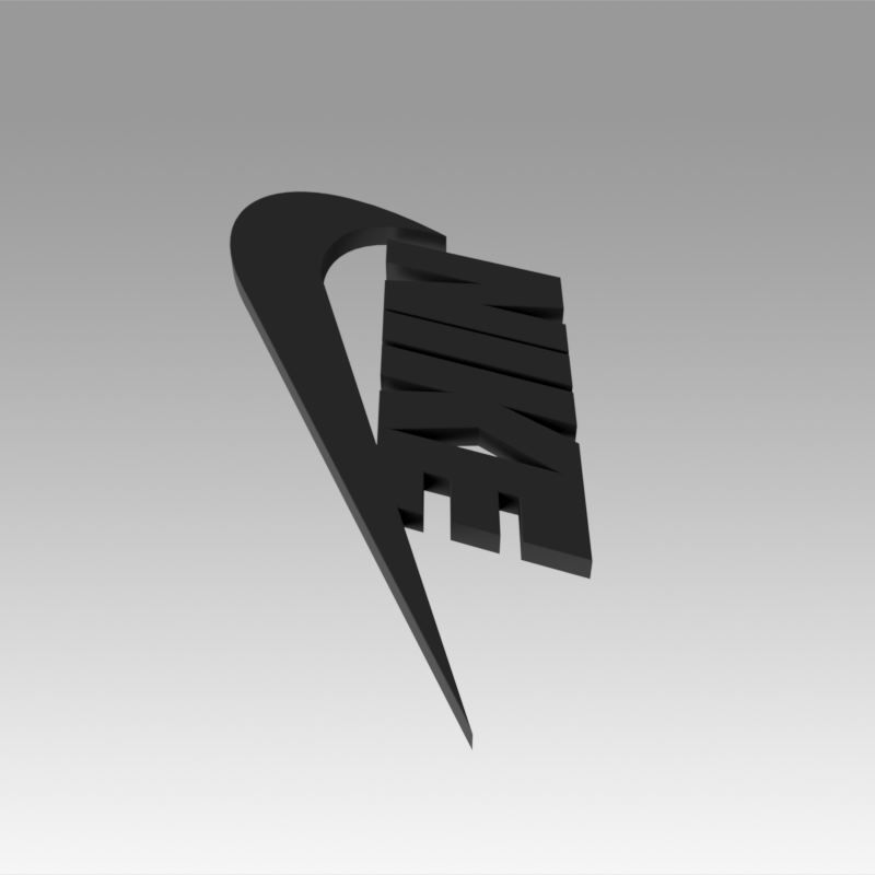 Nike logo 3D model | CGTrader