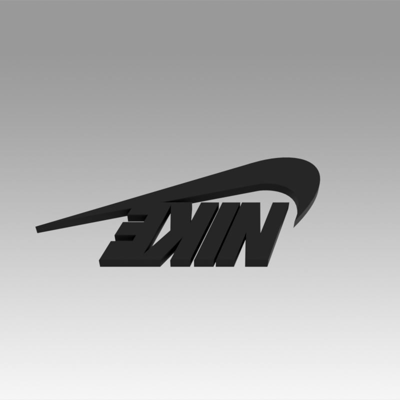 Nike logo 3D model | CGTrader