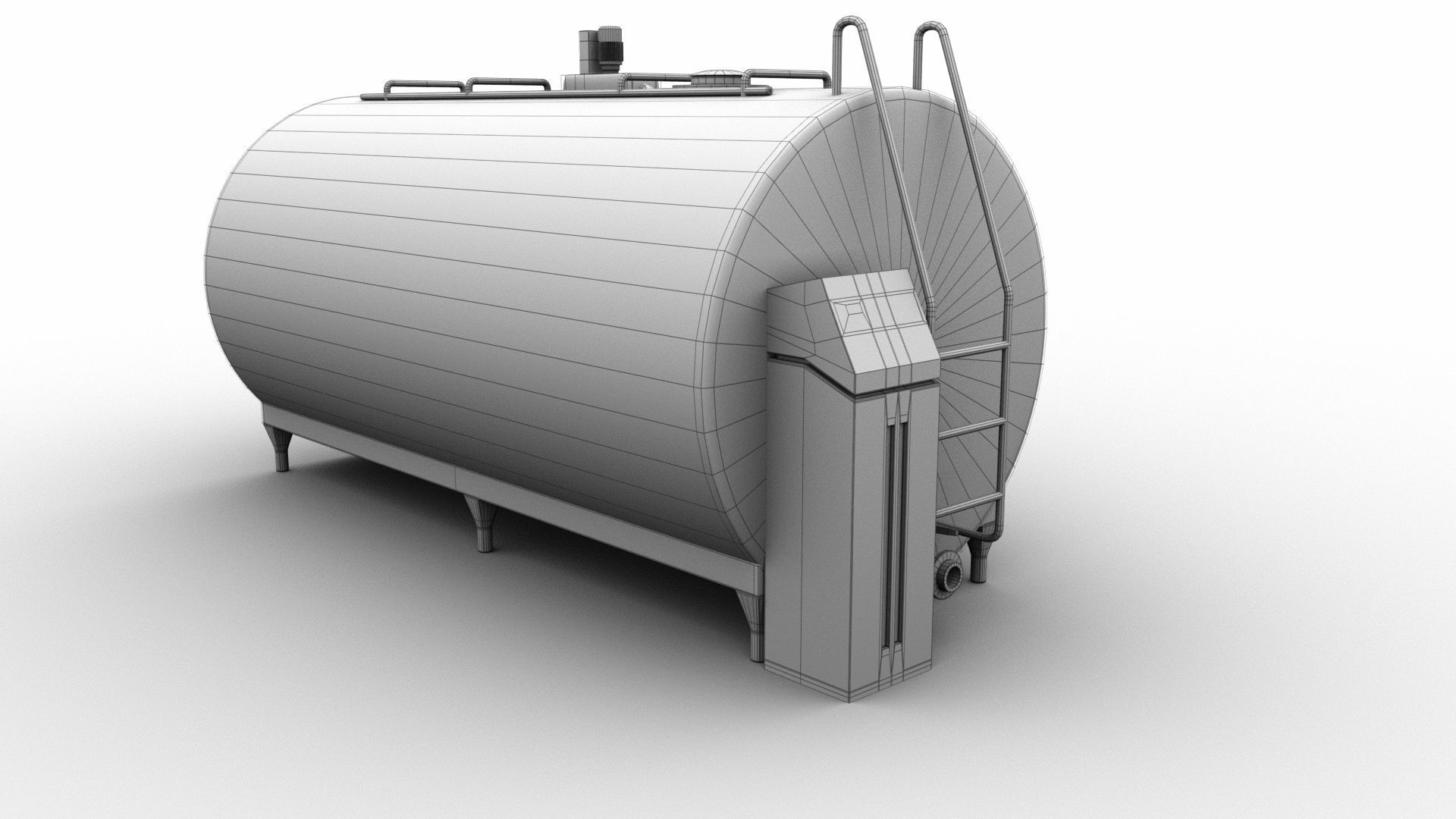 Product Storage Tank 3D model | CGTrader