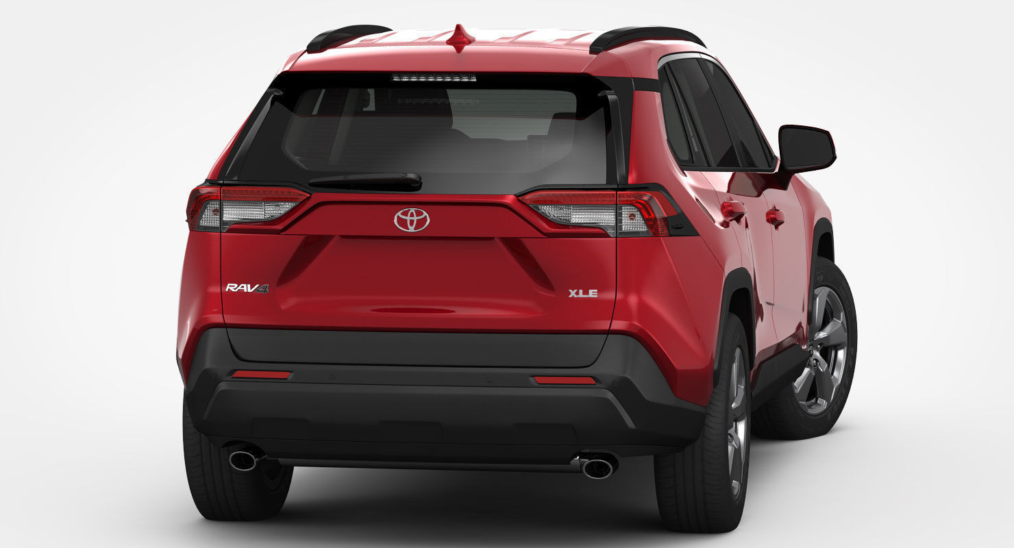 Toyota RAV4 2019 Detailed Interior 3D model | CGTrader